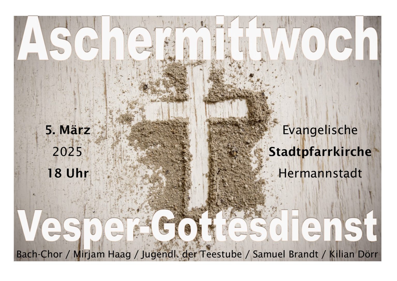 Aschermittwoch 2025 – Evangelische Kirchengemeinde A.B. Hermannstadt